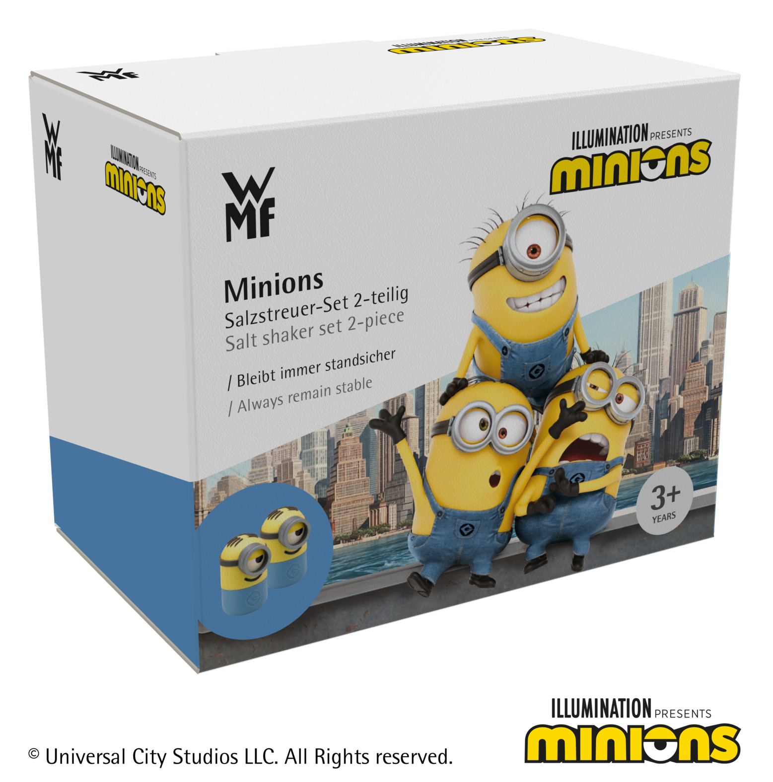 WMF Minions Salt Dispenser Set, 2 pieces | Shopee Singapore