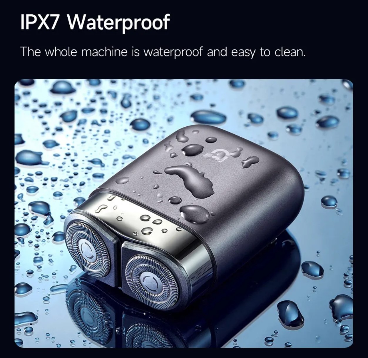 Xiaomi Mijia Electric Shaver S600 IPX7 Waterproof Mini Portable Shaving ...