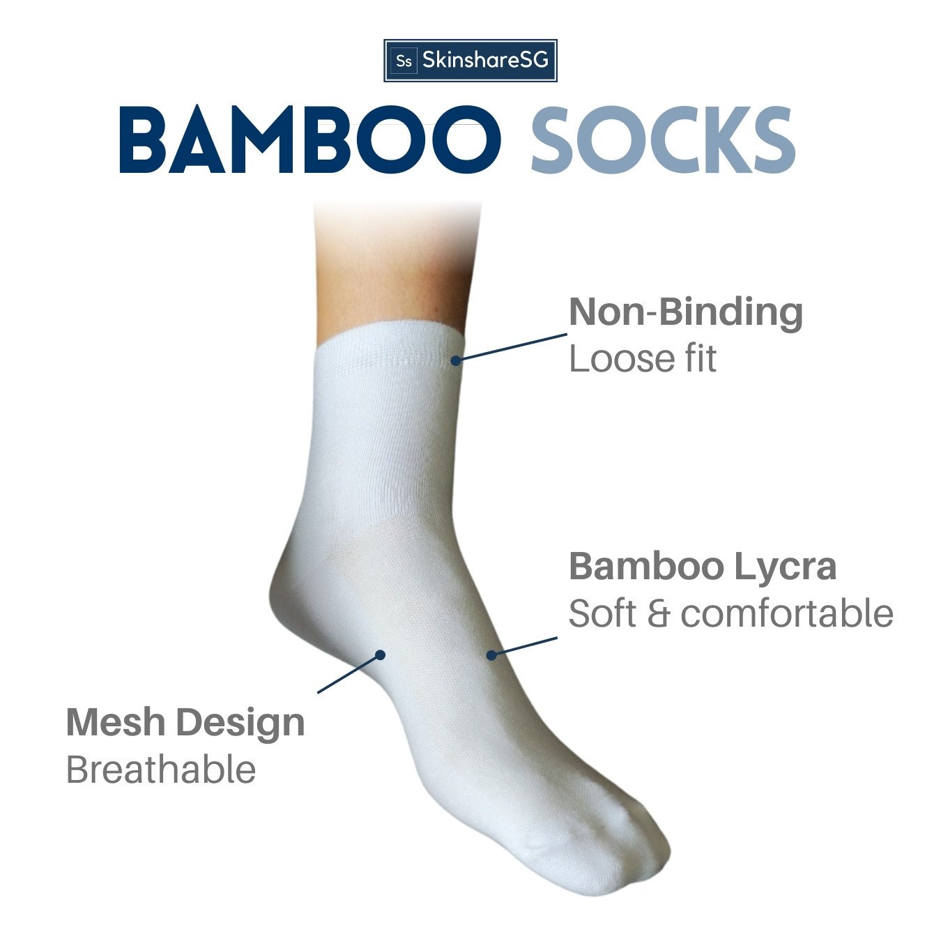 [Latest Arrival] Comfortable Soft Breathable Bamboo Socks for ...