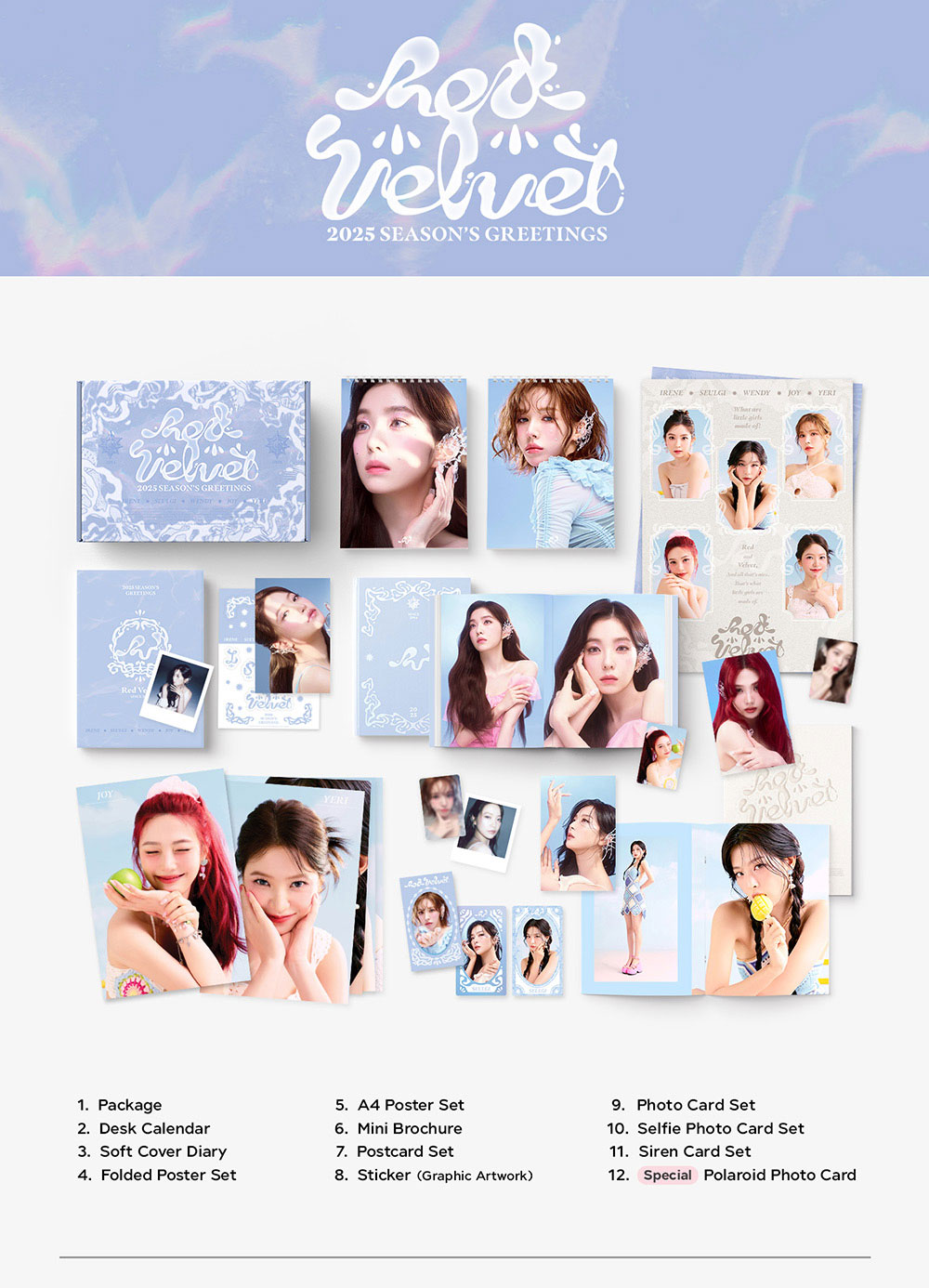 [POB] RED VELVET 2025 SEASON'S GREETINGS (23rd Dec.2024) | Shopee Singapore