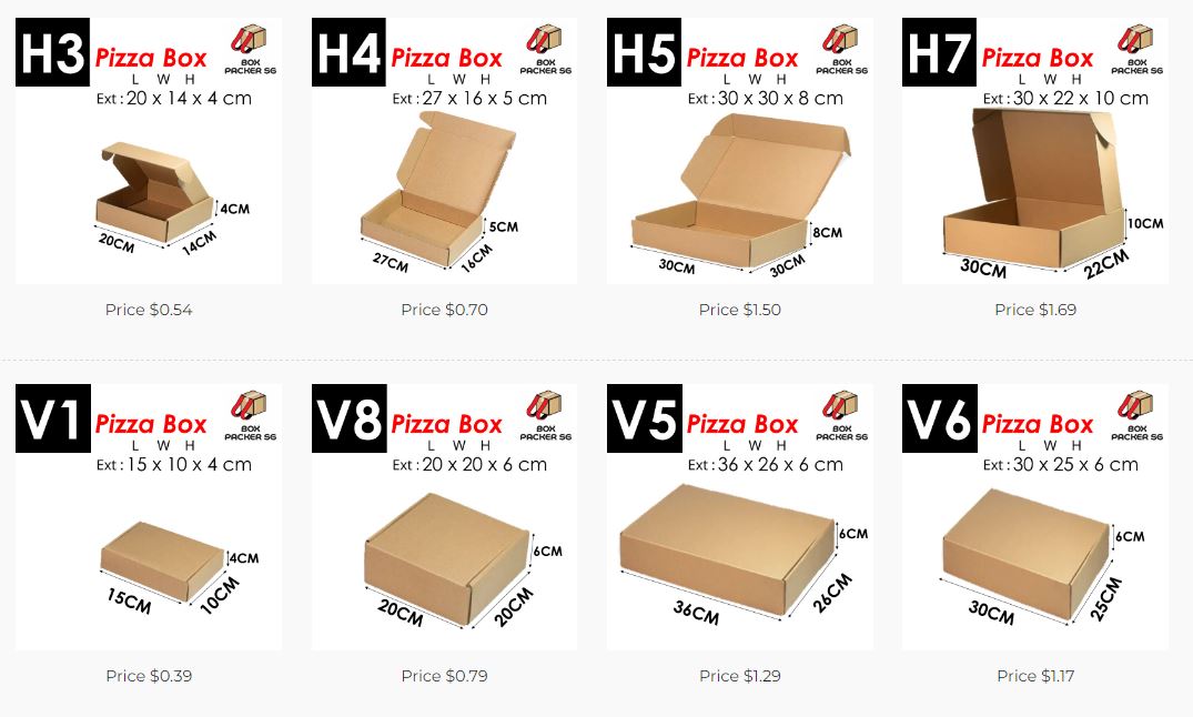 Pizza Box#2 Carton Box-Packaging box-Courier box Carton Box Packaging ...