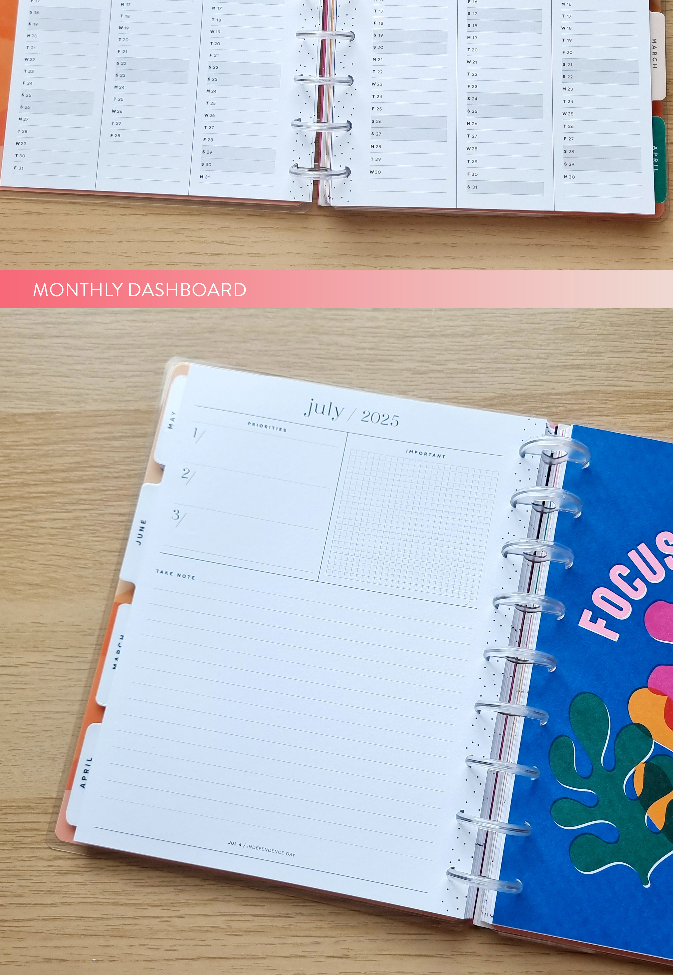 Jan-Dec 2025 Classic Happy Planner - Tropics (Dashboard Layout ...