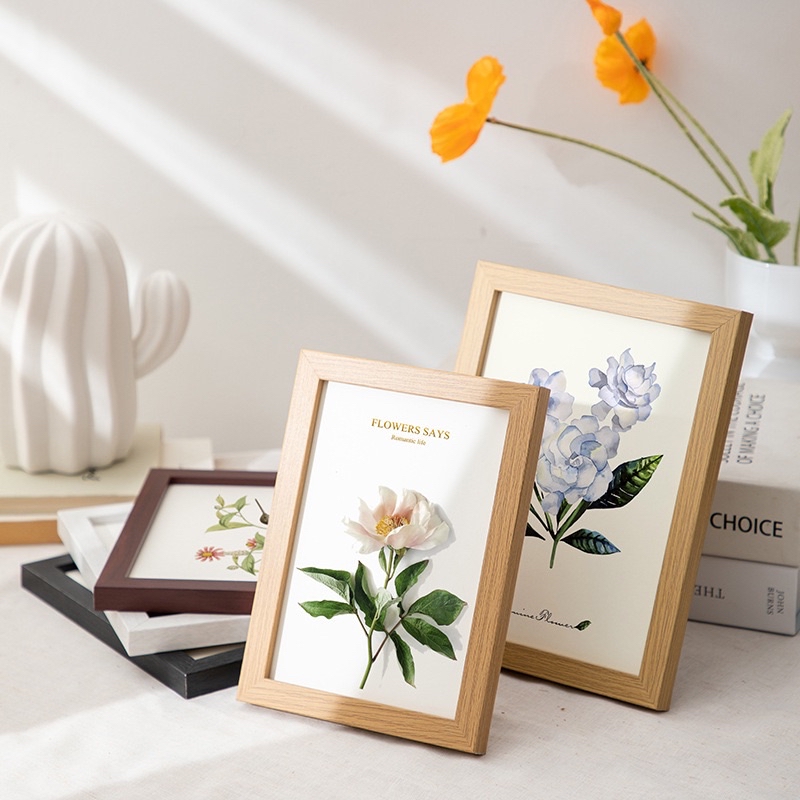 SG Stock [Bulk Price offer] 4R Wood Grain Photo Frame for Graduation ...
