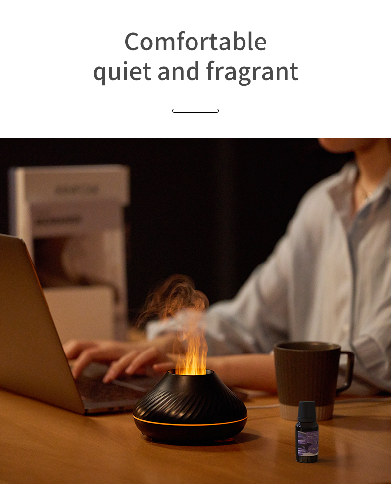 [KATEKYO X SG] Flame Diffuser Aroma Diffuser Essential Oil Diffuser ...
