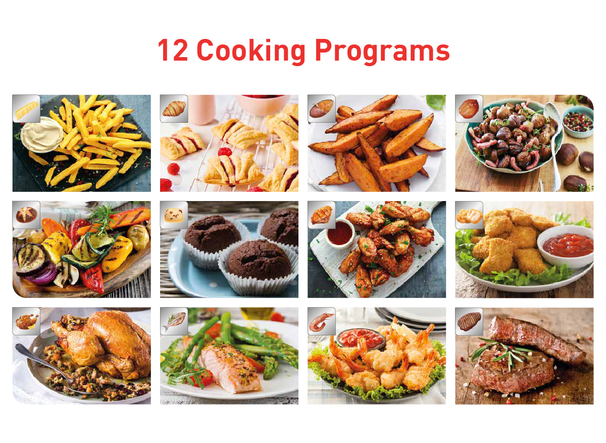 Tefal Easy Fry Far-Infrared Vision Digital Air Fryer with Window 6L ...
