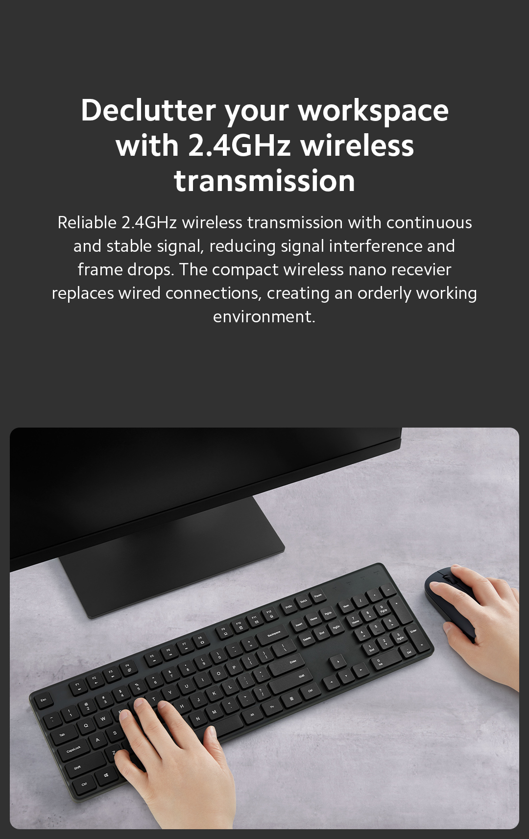 Xiaomi Wireless Keyboard and Mouse Combo | Shopee Singapore