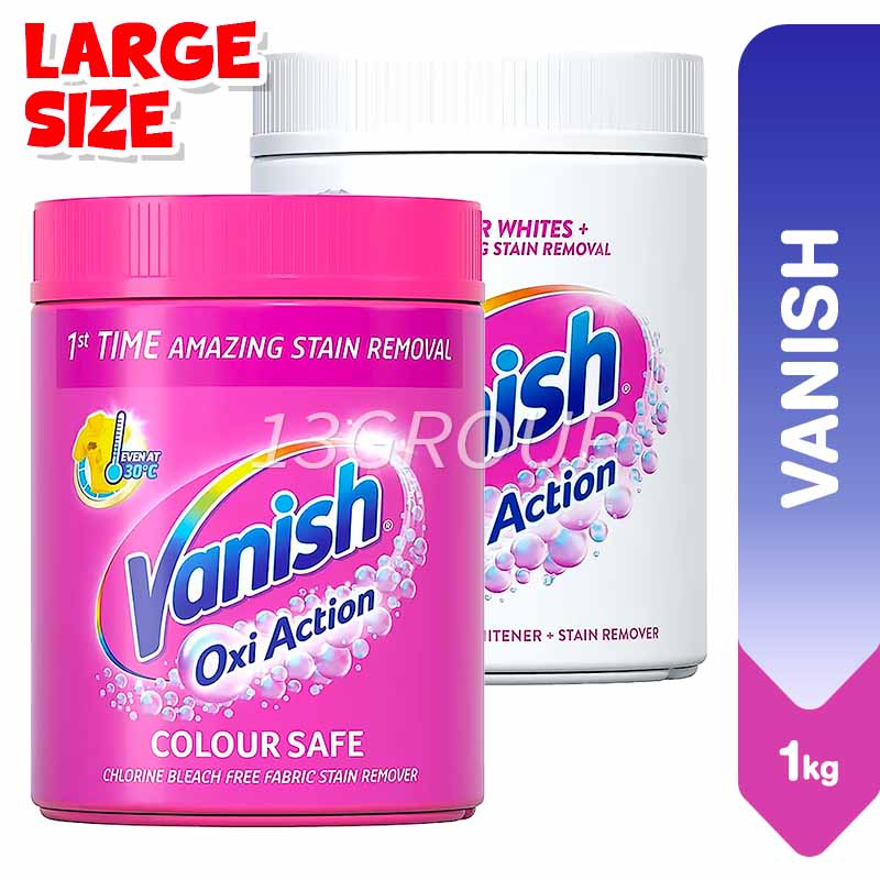 Vanish Oxi Action Fabric Stain Remover Powder / Powerful Stain Removal ...
