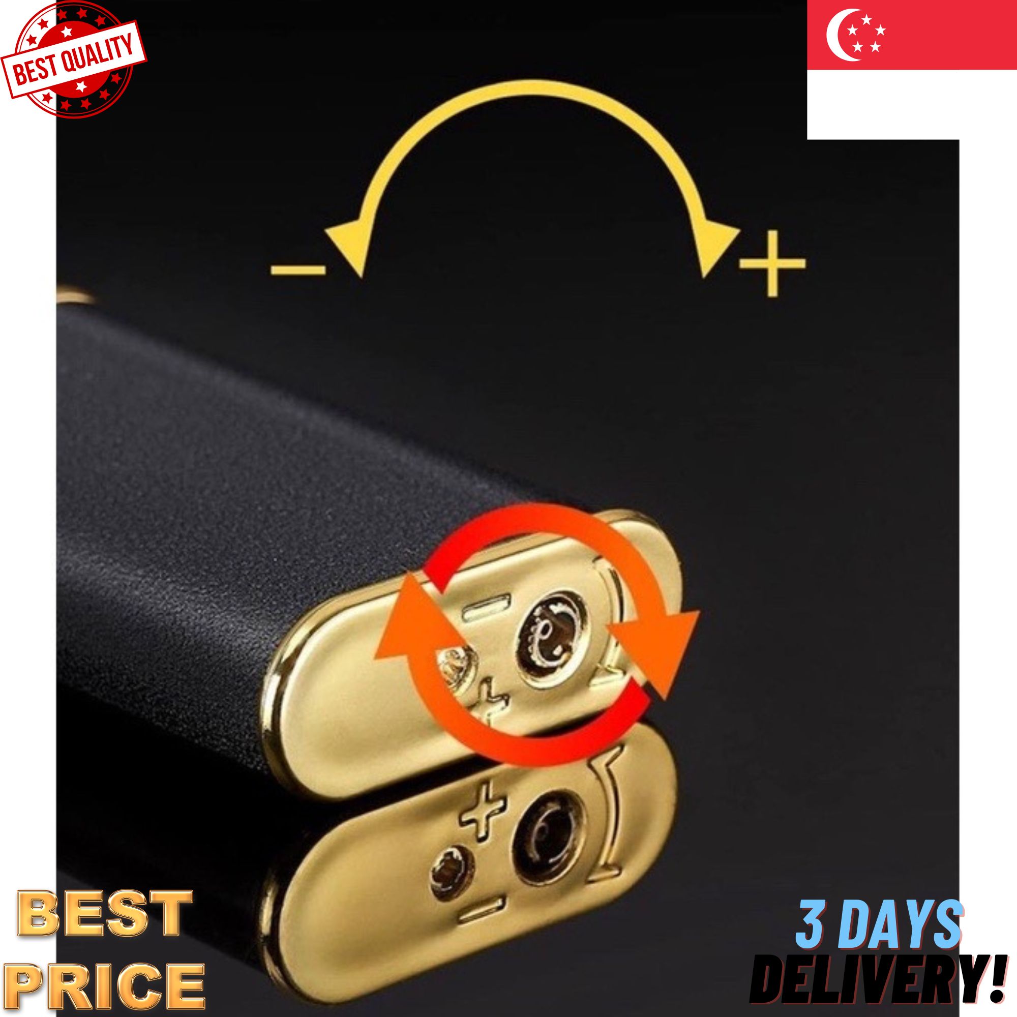 🔥SG SELLER🔥 Magic Double Flame Lighter/Tiger Head Lighter/Dual Flame ...
