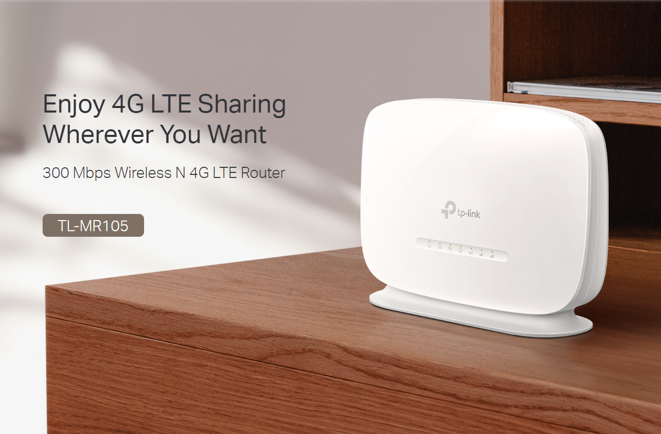 TP-Link TL-MR100/M105/MR402 300Mbps Wireless N LTE 4G Sim Card Router ...