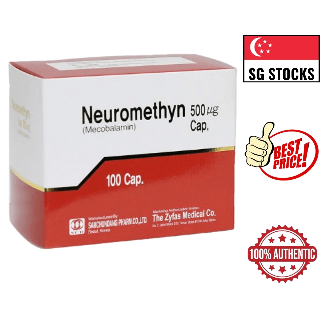 Neuromethyn 100s Cap 500mcg Mecobalamin Vitamin B12 Nerve Neurobion ...
