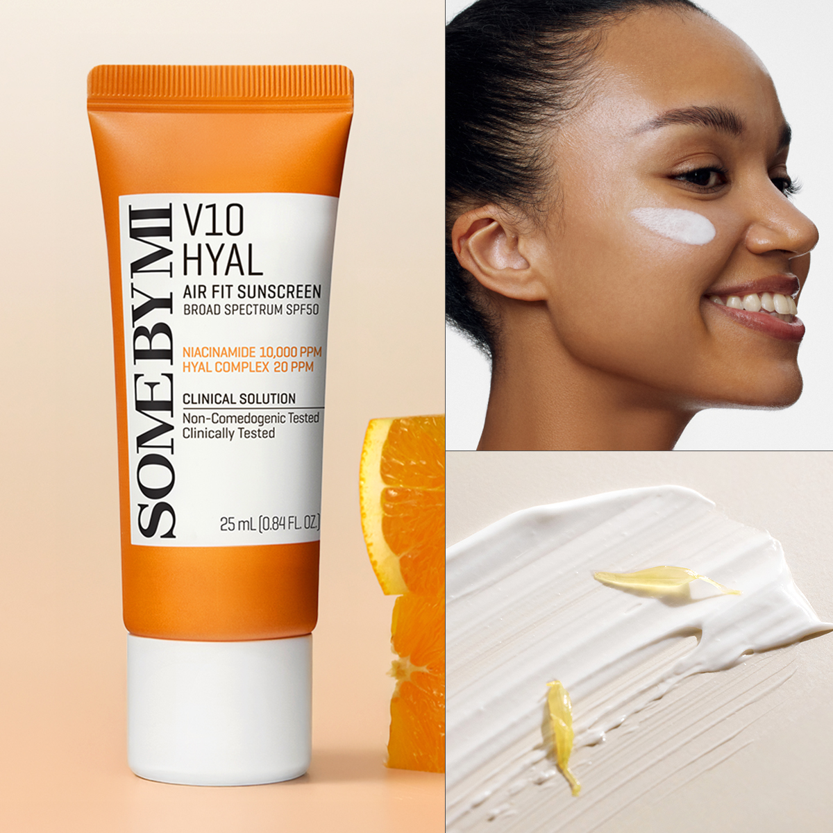 [SOMEBYMI] V10 Hyal Air Fit Sunscreen 25ml Broad Spectrum SPF50 ...