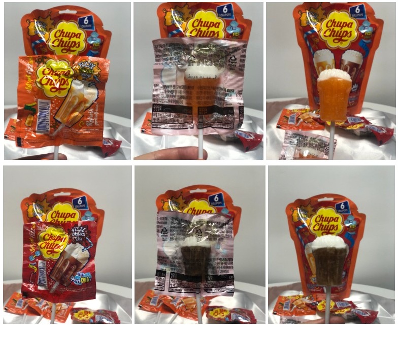 [CHUPA CHUPS] Fizzy DRINKS Candy 90g (15g × 6P) | Shopee Singapore