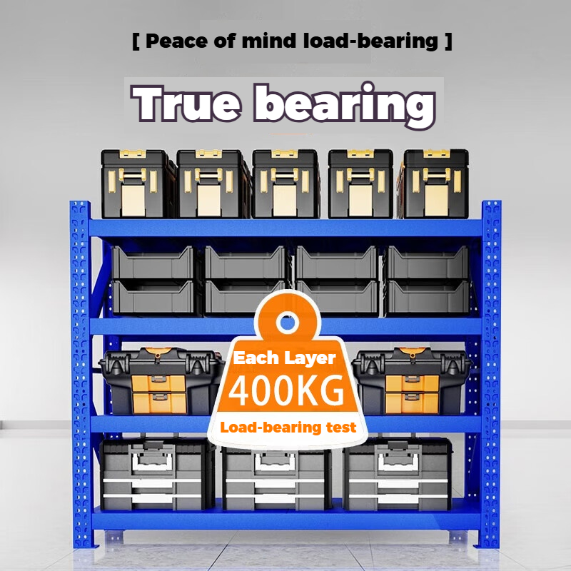 PM Load 500KG Adjustable Metal Rack Organizer Layer Steel Rack Shelves ...