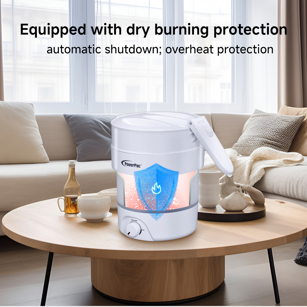 PowerPac Travel Jug, Foldable Electric Jug, Portable Jug, Electric Jug ...