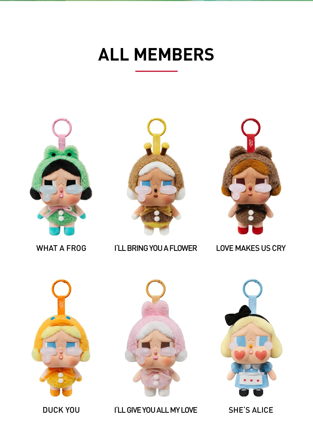 🔥 SG INSTOCKS 🔥 POP MART CRYBABY Crying Again Vinyl Face Plush Single ...