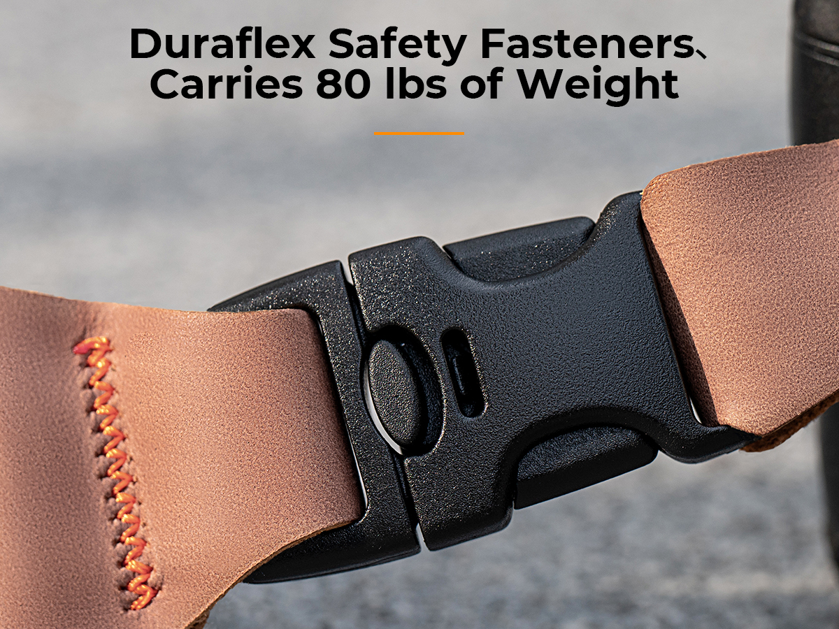 K&F Concept Camera Shoulder/Neck/Sling Strap 3-in-1 Alloy Square Buckle ...