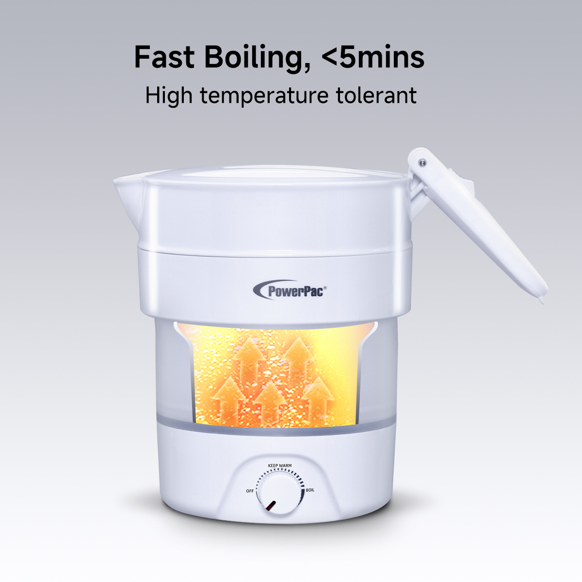 PowerPac Travel Jug, Foldable Electric Jug, Portable Jug, Electric Jug ...