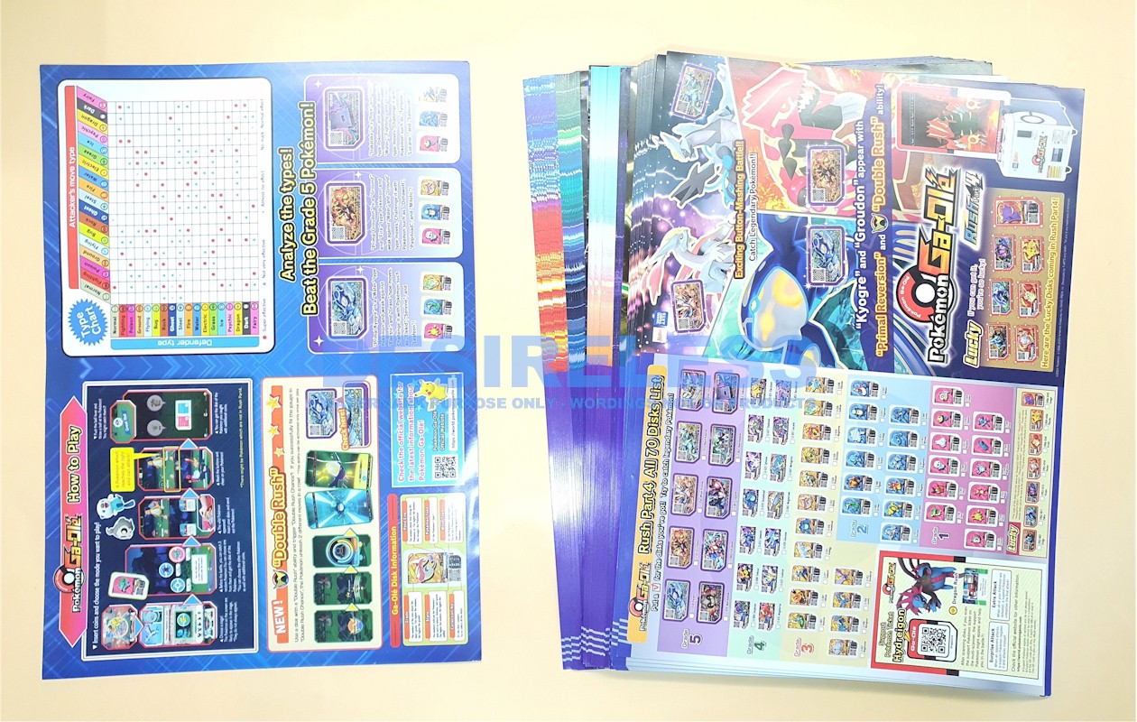 OFFICIAL Pokémon Ga-Olé Brochure Pamphlet Flyer Catalogue ...
