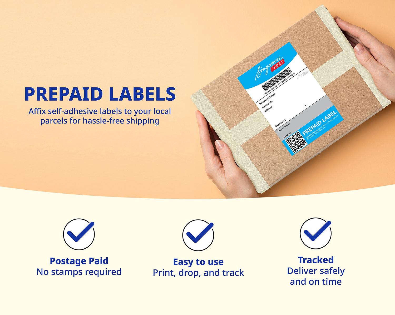 [SINGPOST] Tracked Letterbox Prepaid Label | Shopee Singapore