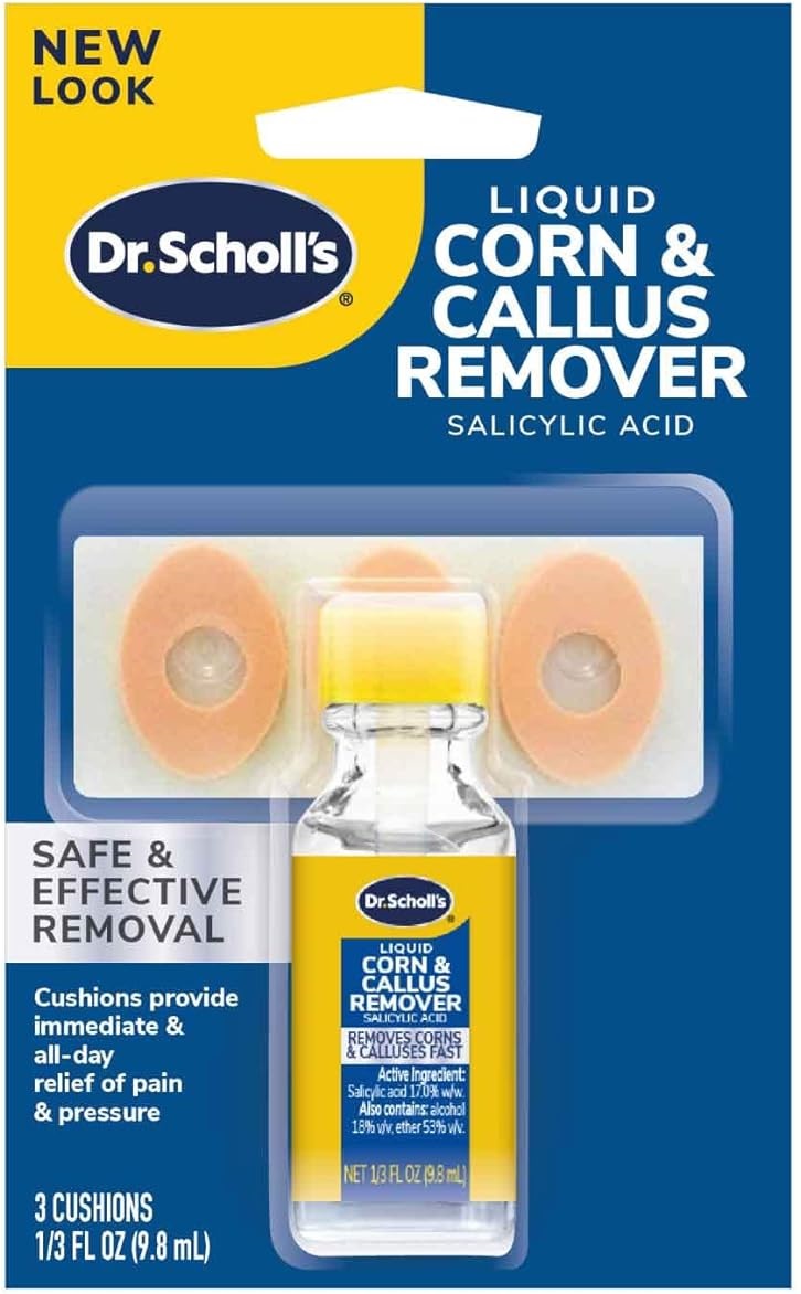 Dr. Scholl’s Liquid Corn/Callus Remover | Callus Removers bandage ...