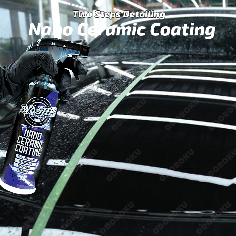 Two Steps Detailing Nano Ceramic Coating 500ml SiO2 Infused Ultra ...