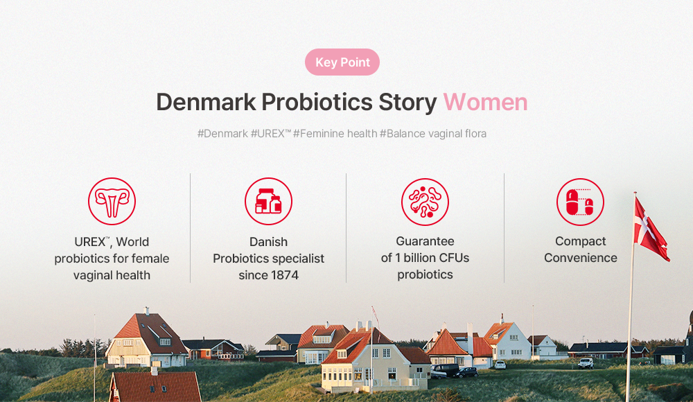 Denmark Probiotics Premium Women for Feminine Health - 2 probiotics ...