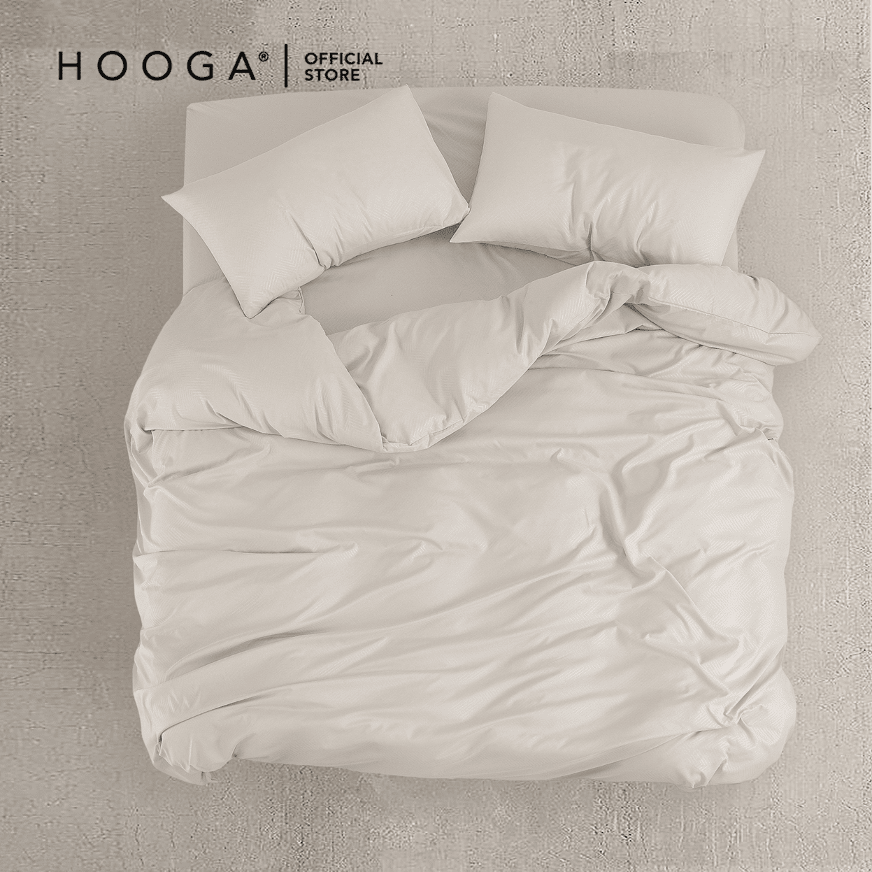 Hooga Everly 990TC Buttersoft Bedsheet Fitted Sheet Set (Orange Label ...