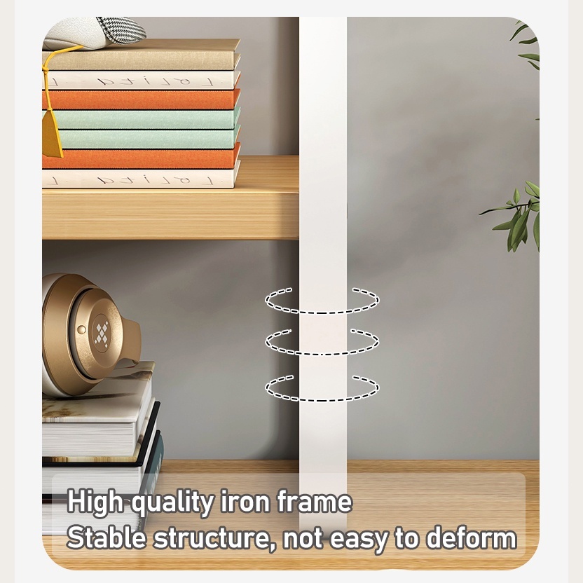 3Tier Desktop Storage Rack SimpleBook Shelf Desk Organiser Kitchen ...