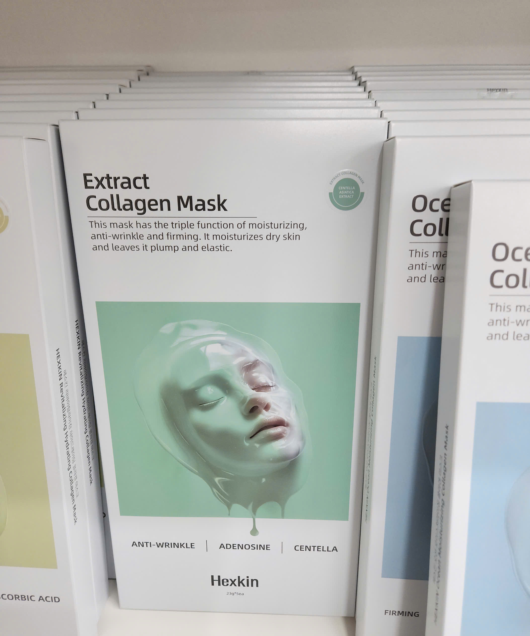 HEXKIN Mask 23g x 5ea | Shopee Singapore