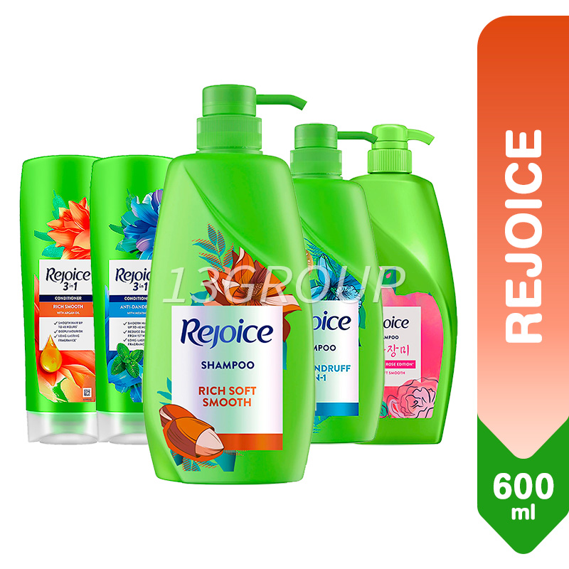 Rejoice 3in1 Shampoo / Conditioner, 300ml-600ml | Shopee Singapore