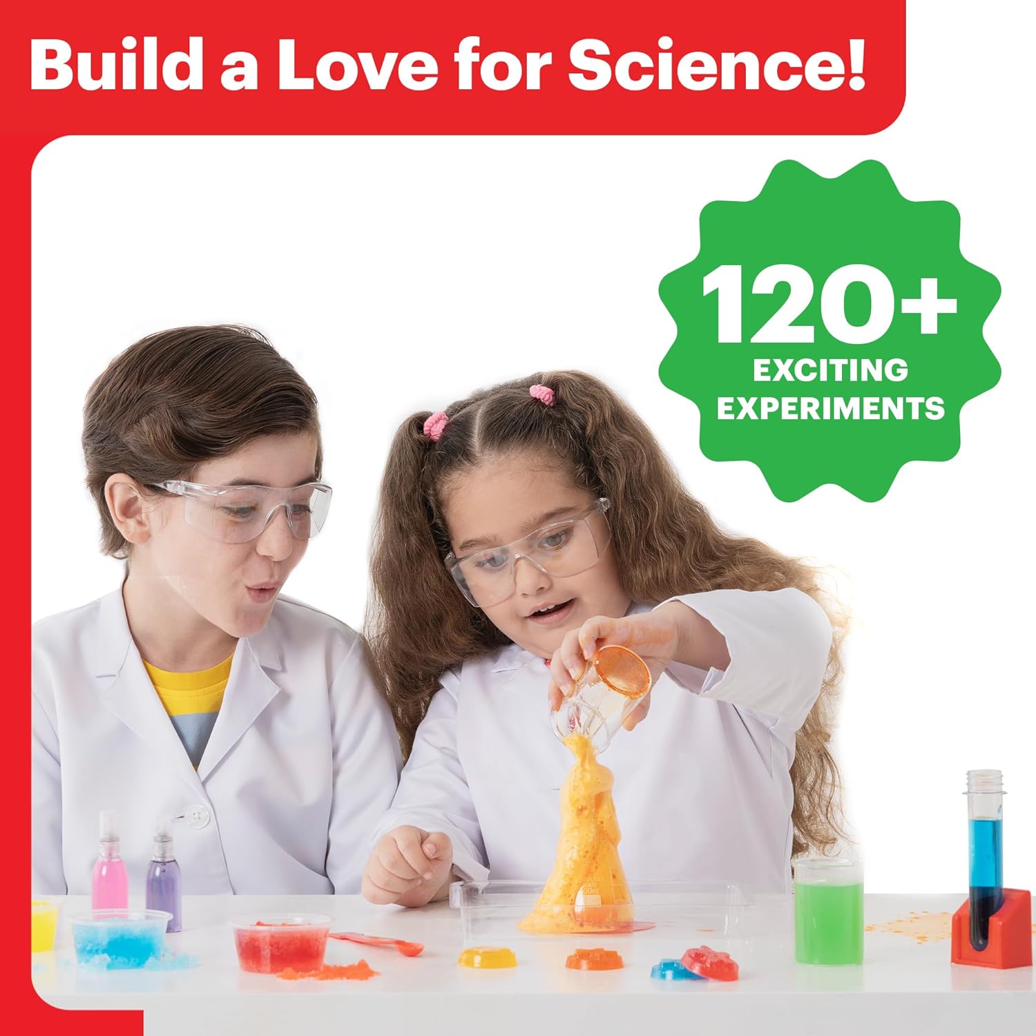 STEM Science Kit For Kids Learning Education Scientist Lab 120 ...