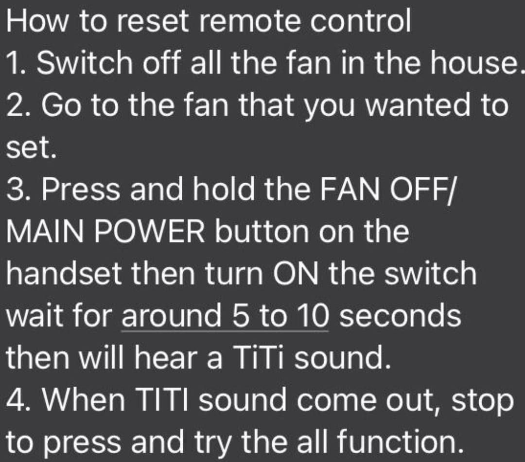 Bestar Ceiling Fan AC /DC Remote Control | Shopee Singapore
