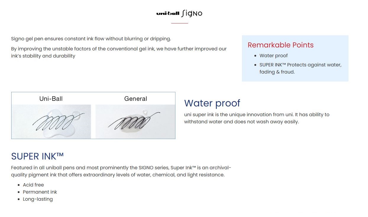 uni-ball Signo 207 Micro Gel Ink Roller Ball Retractable Pen UMN-207-05 ...
