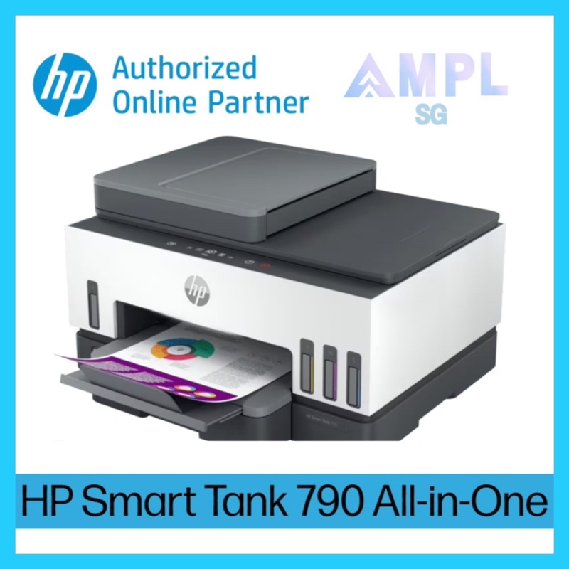 New HP Smart Tank 790 All-in-One |Free $20eCapitaVouchers | Print, Copy ...