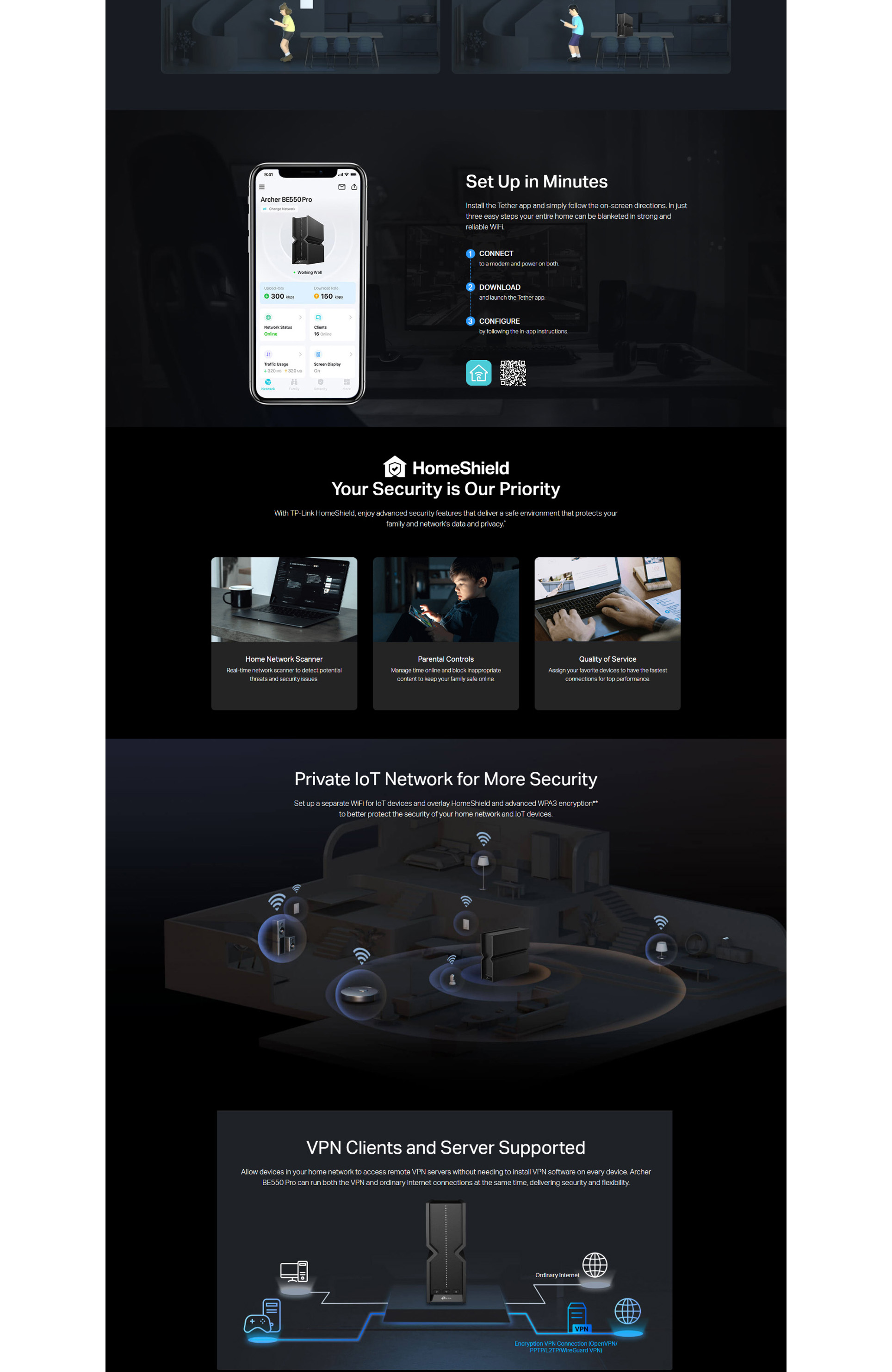 TP-Link Archer BE550 Pro BE9700 Tri-Band Wi-Fi 7 Router | Shopee Singapore