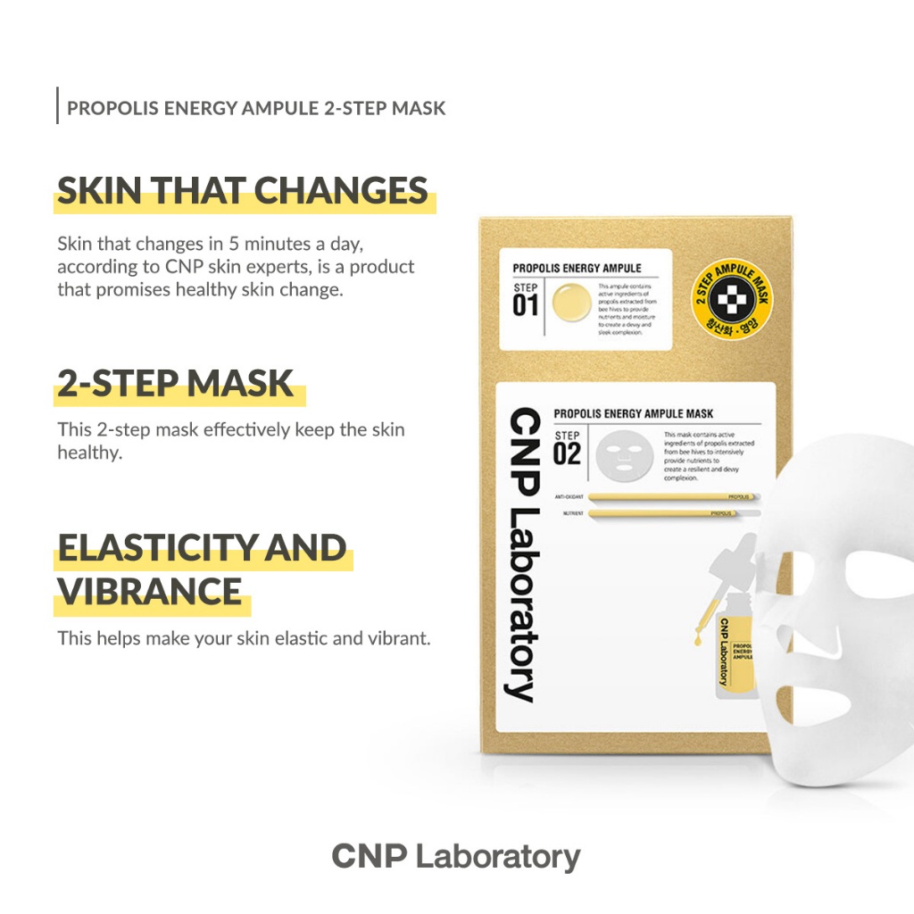 CNP Laboratory 2 Step Ampule Masks | Shopee Singapore