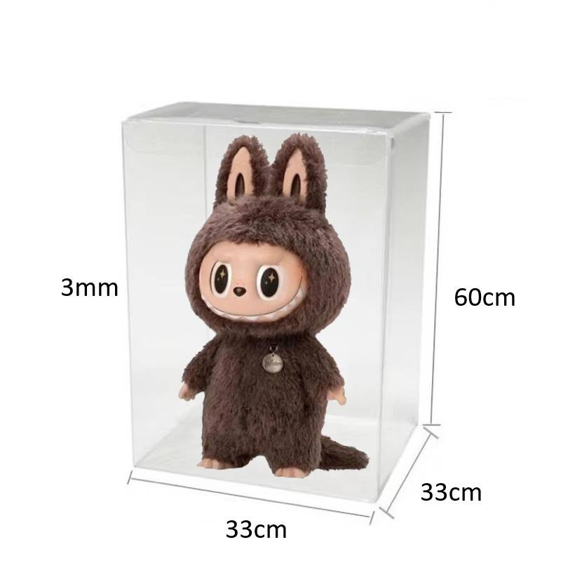 LUXATAS™ acrylic display case box 1000% & 400% Zimomo angel in the ...