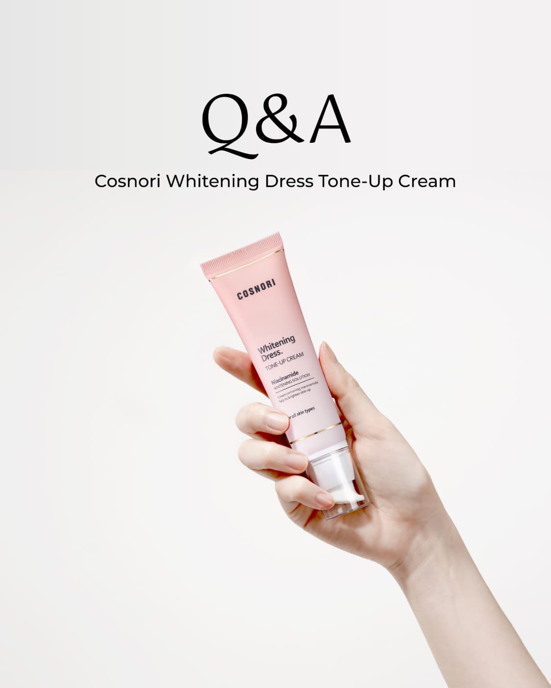 (COSNORI OFFICIAL STORE) Tone-Up Cream Your Skin Dress | Whitening ...