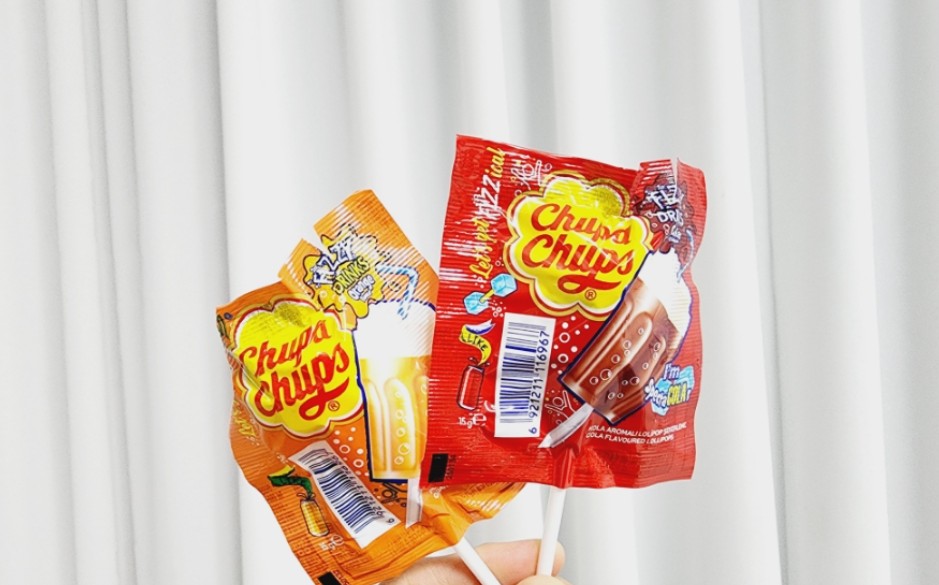 [CHUPA CHUPS] Fizzy DRINKS Candy 90g (15g × 6P) | Shopee Singapore