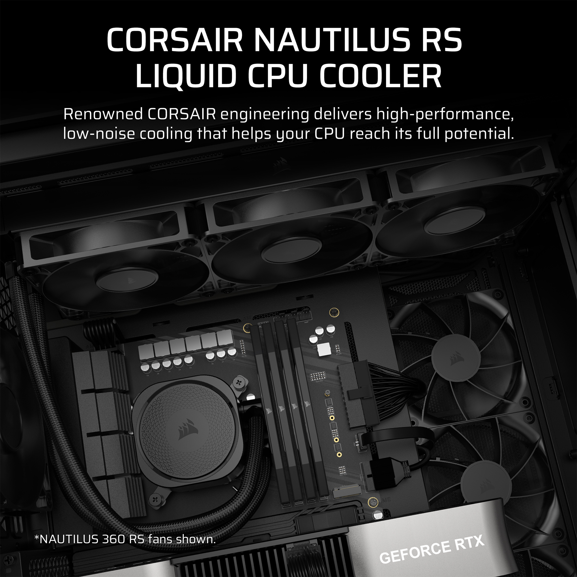 CORSAIR NAUTILUS 240 / 360 RS Liquid CPU Cooler (240mm/360mm) | Shopee ...