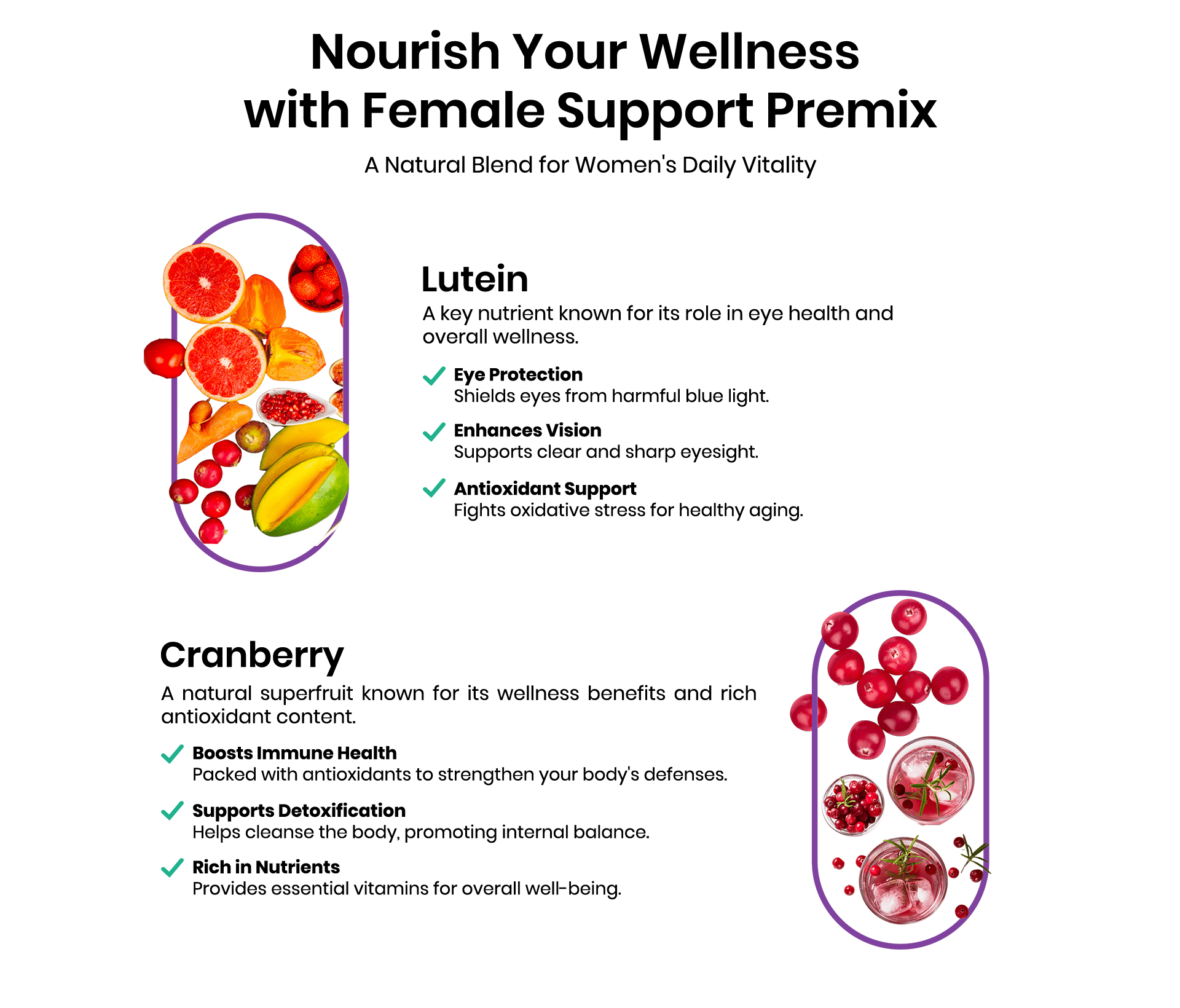 Vitality Formula Women's Multivitamin - Antioxidant, Supports Vitality ...