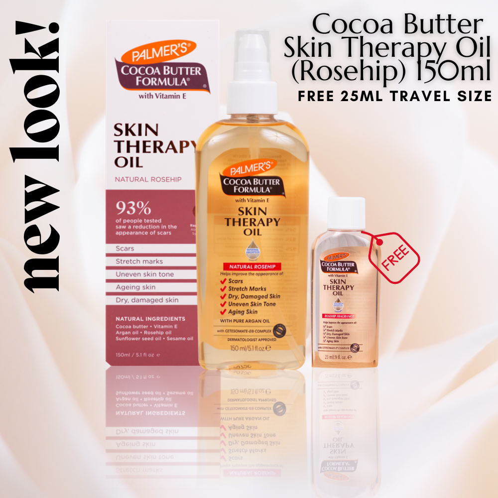 Palmer's Cocoa Butter Skin Therapy Oil (150ml+25ml) Stretch Marks ...