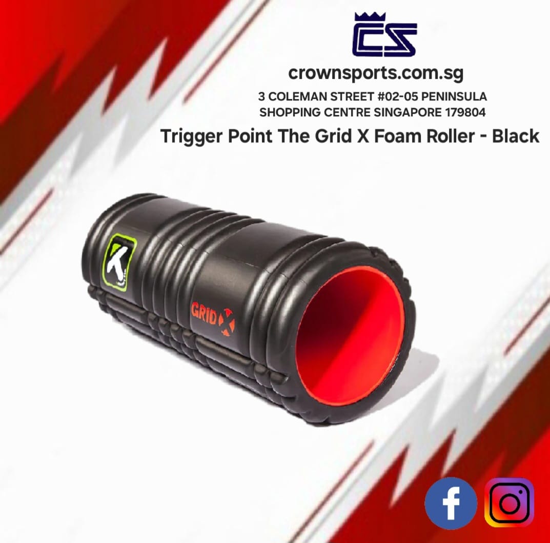 Trigger Point The Grid X Foam Roller - Black | Shopee Singapore