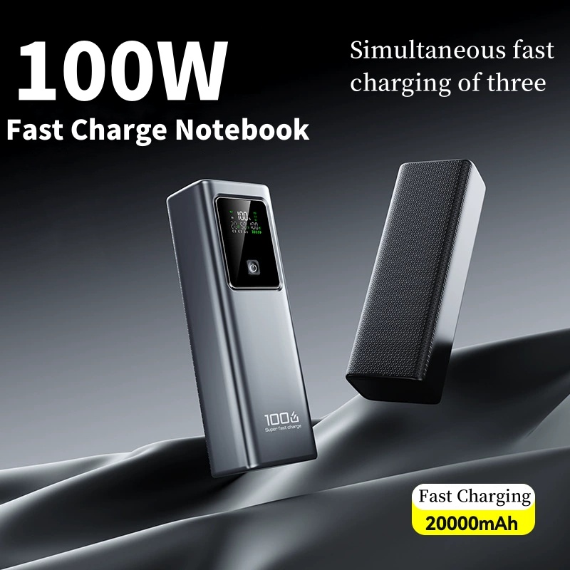 100W LAPTOP Notebook POWER BANK 20000mAh Powerbank Multi Port Fast ...