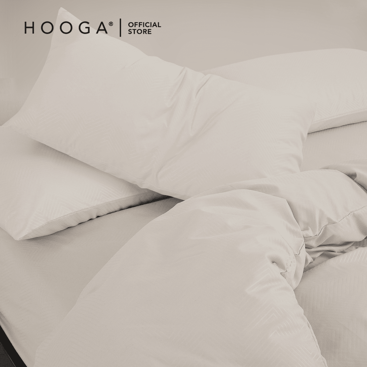 Hooga Everly Iris 990TC Buttersoft Bedsheet Comforter Set (Orange Label ...