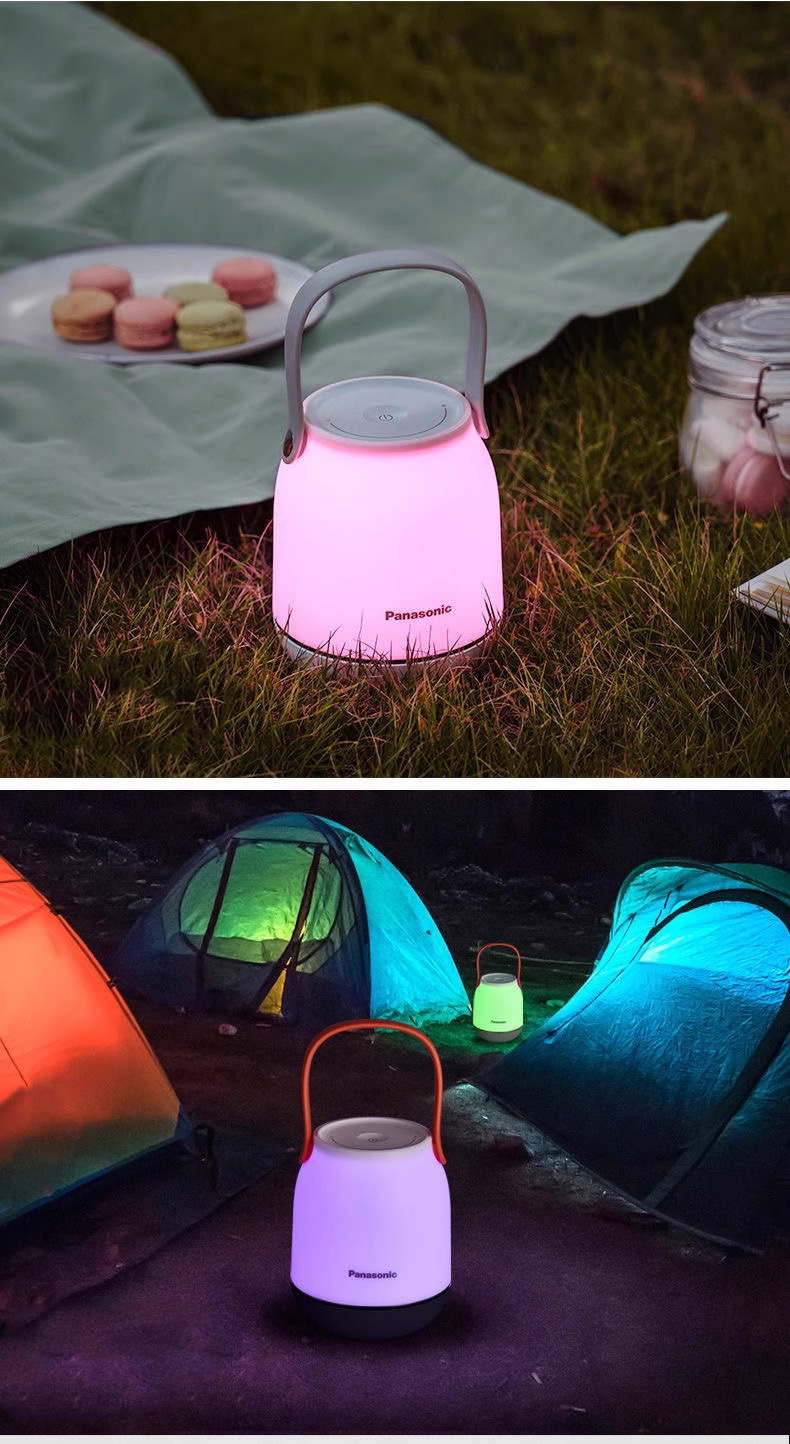 Panasonic Rechargeable RGB Portable Table Lamp, Nursing Lamp, Bedroom ...