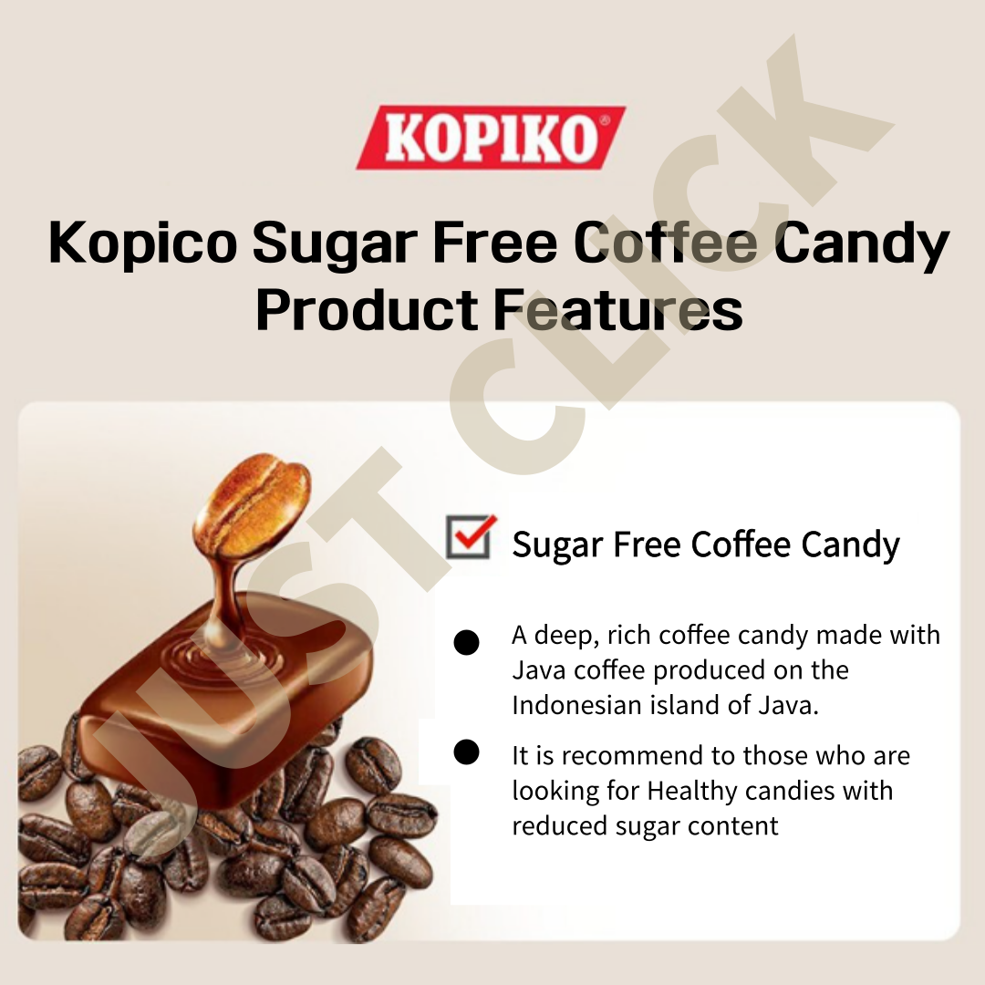 Kopico Coffee Candy Sugar free Blister pocket pack(32g) | Shopee Singapore