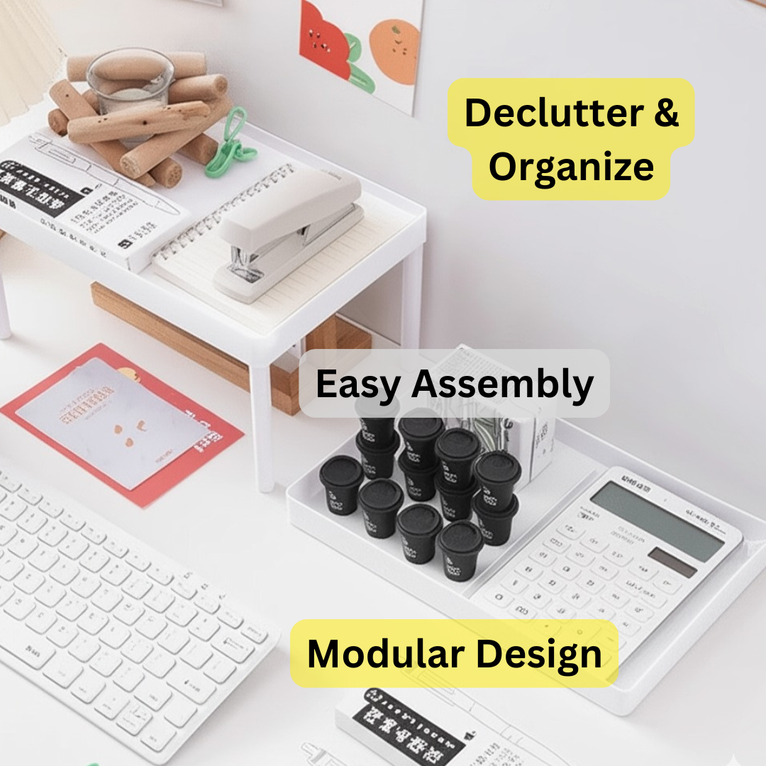 New Year Sale Table Rack Desk Organizer Shelf Stationery Desktop ...