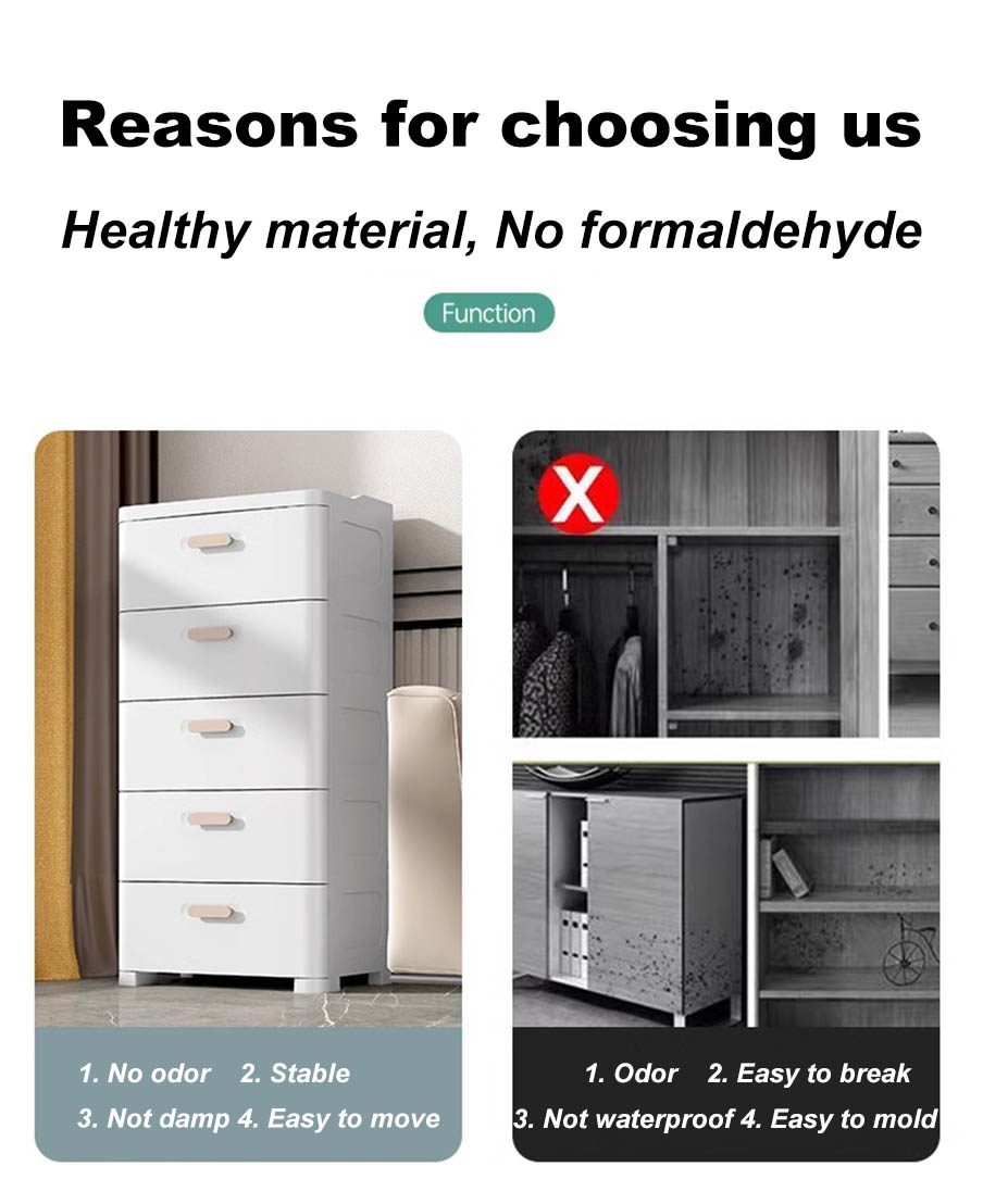 Salvo Storage Drawer Cabinet Chest of Drawers With Wheel Living Room ...