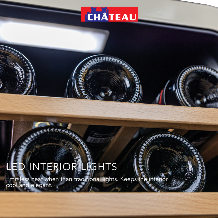 Chateau 24 Bottles Wine Chiller Cooler CW P241RH / CW P241CH | Shopee ...